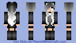 Ghost cat Minecraft Skin