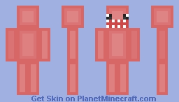 Pink Domo Minecraft Skin