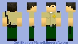 Los Angeles County Sheriff's Deputy Minecraft Skin