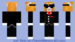 Agent Stampy Minecraft Skin