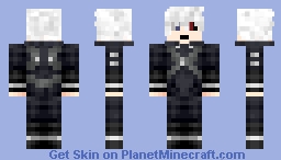 Kaneki Ken Minecraft Skin