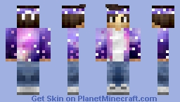 Galaxy Minecraft Skin