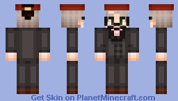 Gravity Falls- Grunkle Stan Minecraft Skin