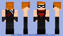 Red Arrow Minecraft Skin