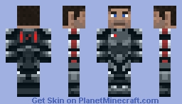 Commander Shepard Minecraft Skin
