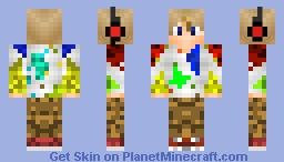 Me after art class! :) Minecraft Skin