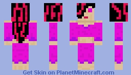 Valley Lava Girl Minecraft Skin