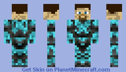 halo skin blue (no helmet) Minecraft Skin