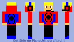 Spiderman jacket Minecraft Skin