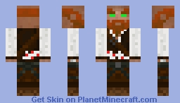 Damaged clothes steve Minecraft Skin