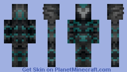 Water dragon armor Minecraft Skin