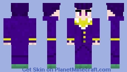 Josuke Higashikata (Diamond is Unbreakable) Minecraft Skin