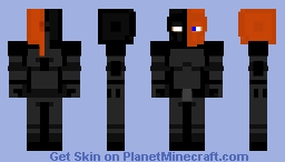 Deathstroke Minecraft Skin
