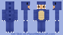 ᏗᎥᏖᏂᎥᎧᏕ - Dino Boy Blue Minecraft Skin