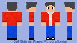 Gray hair guy Minecraft Skin