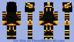 Golden Warrior Minecraft Skin