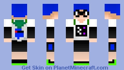 Inkling boy Minecraft Skin