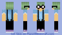 Nerd Minecraft Skin