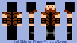Custom Brown Ninja Minecraft Skin