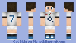 Rugby Player George Ford Minecraft Skin