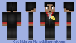 Fancy guy in a suit Minecraft Skin