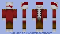 Undead Pirate Minecraft Skin