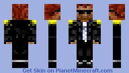 Agent 10 Minecraft Skin