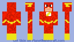 The Flash Minecraft Skin