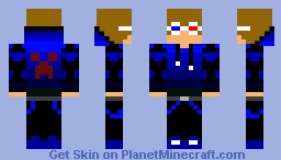 Blonde Hoodie Dude Minecraft Skin