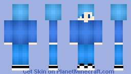 Blue Boy Minecraft Skin