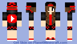 Youtuber Girl Minecraft Skin