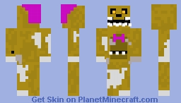 Fredbear Minecraft Skin