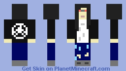 Joey Ramone Minecraft Skin