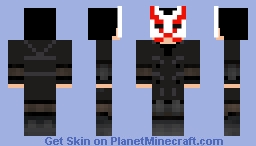 Kabuki Mask (Boy version) Minecraft Skin