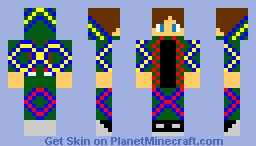 Red Samurai ranger Minecraft Skin