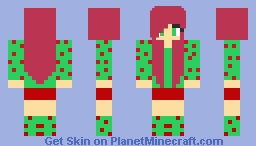 Strawberry-Girl Minecraft Skin