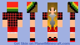 skater girl Minecraft Skin