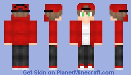 =RED SNAPBACK= Minecraft Skin