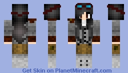 Steampunk Girl Minecraft Skin