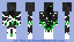 Green Ghost Minecraft Skin
