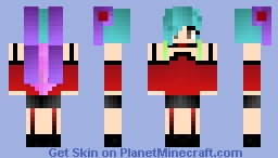 My OC! >. Minecraft Skin