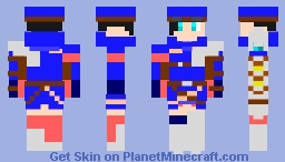 Monster Hunter Style Armor (Velociprey) Minecraft Skin
