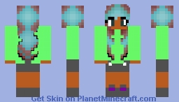 colorful girl Minecraft Skin