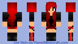 Red Haired Explorer 2 Minecraft Skin