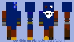 TRTF: R - Hybrid Bonnie Minecraft Skin