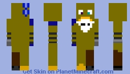 TRTF: R - Hybrid Chica Minecraft Skin