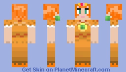 Princess Daisy Minecraft Skin