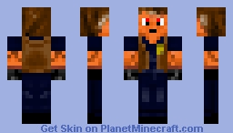 SheriffSatin (OFFICIAL YOUTUBE SKIN) Minecraft Skin