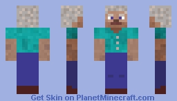 Elder Steve Minecraft Skin
