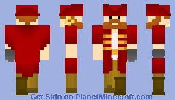 [Simple] The Pirate Captain Minecraft Skin